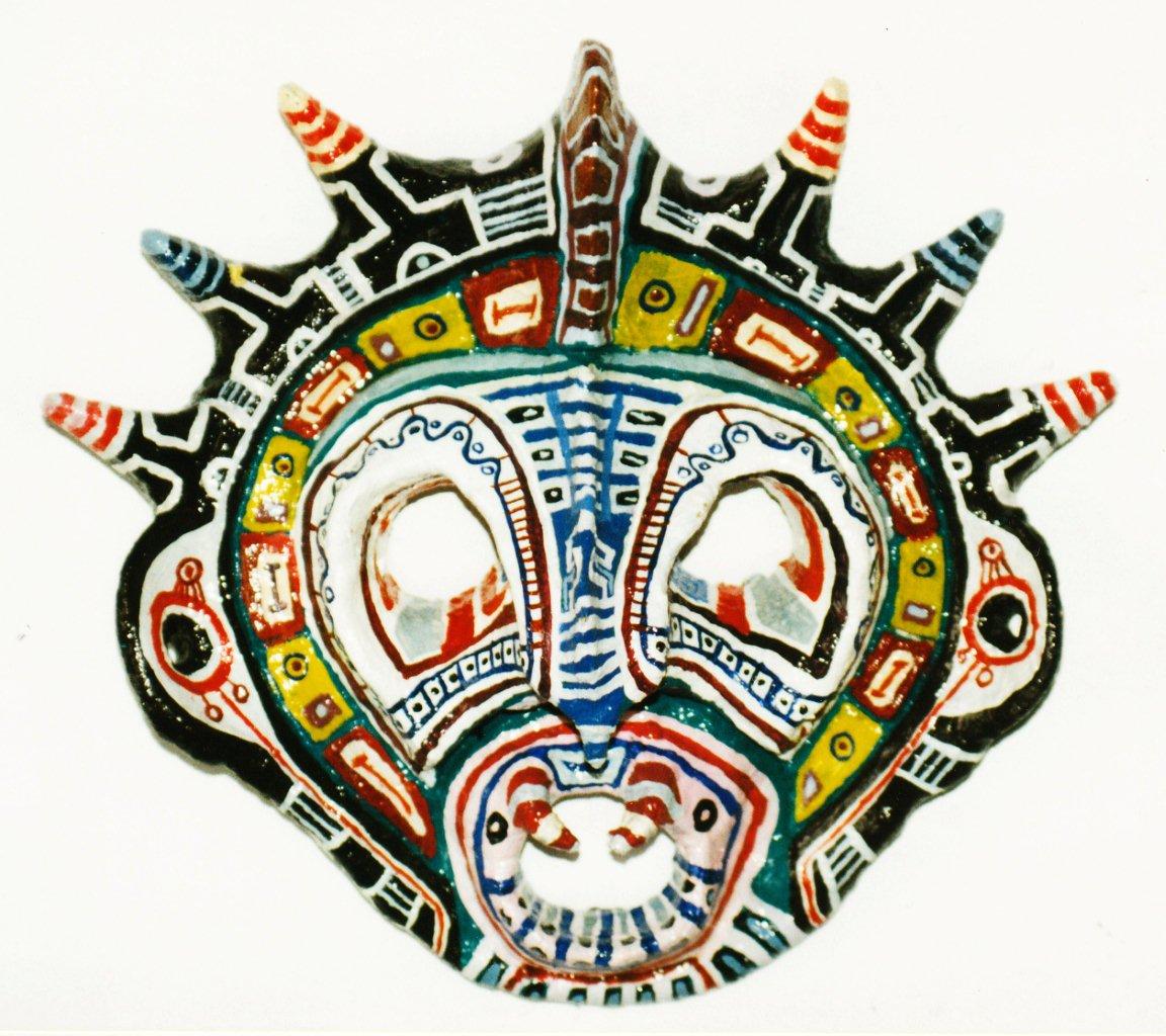 Theatre mask no : 51 by artist Paul Hermans